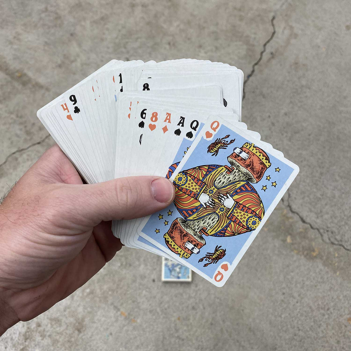 Holy Shrump! Mushroom Playing Cards | Corvidopolis